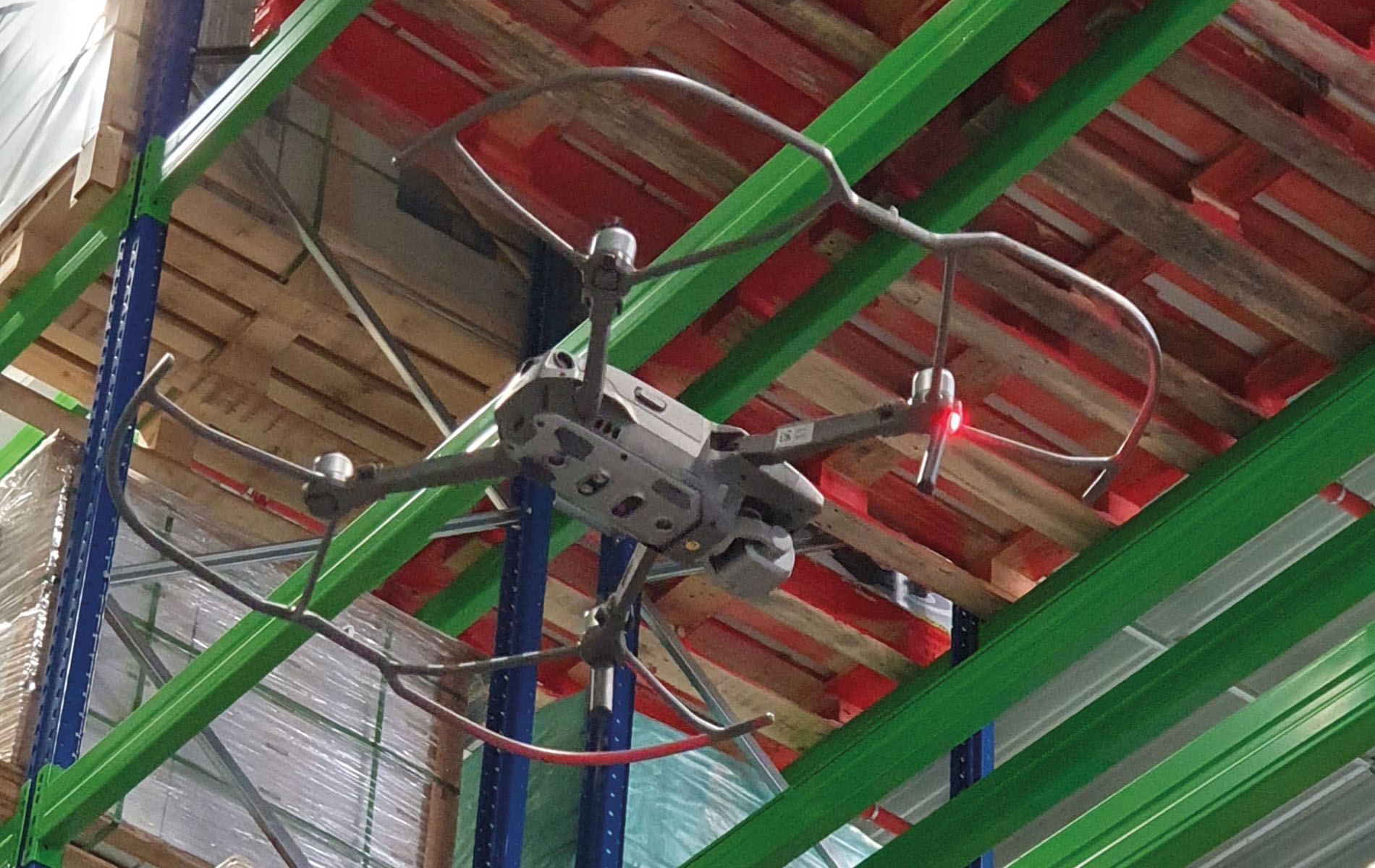 Warehouse Drone Count Revolutionizes Inventory Process